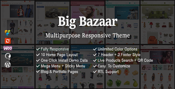 BigBazaar Theme Documentation